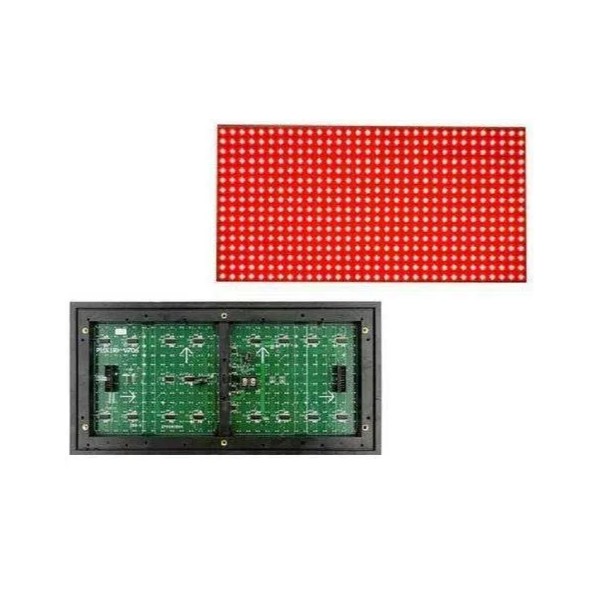 P10 LED DISPLAY PANEL MODULE - 32X16 - HIGH BRIGHTNESS RED - 5V - DOT ...
